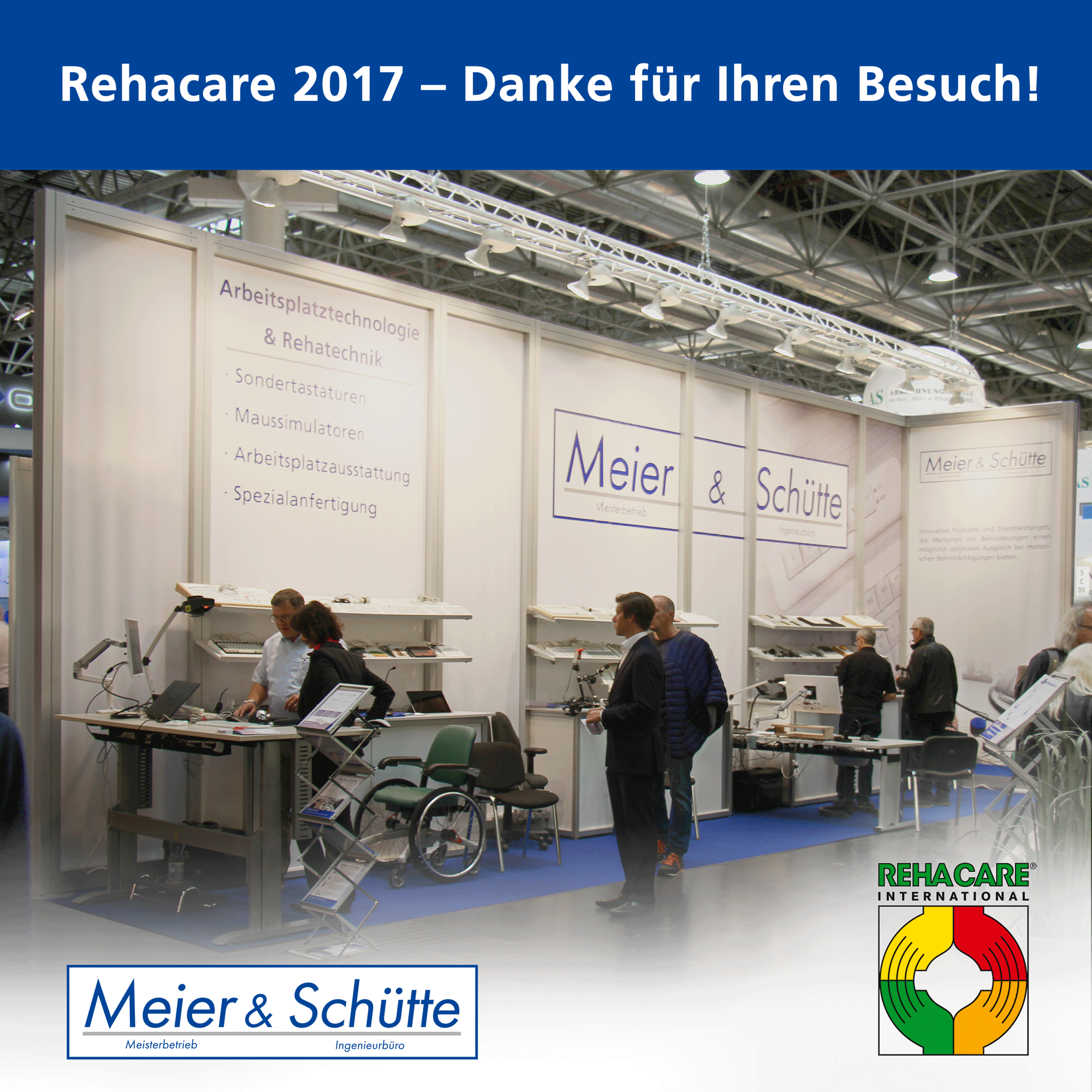 REHACARE 2017 - Arbeitsplatzlösungen & REHA-Technik Sauerland & OWL